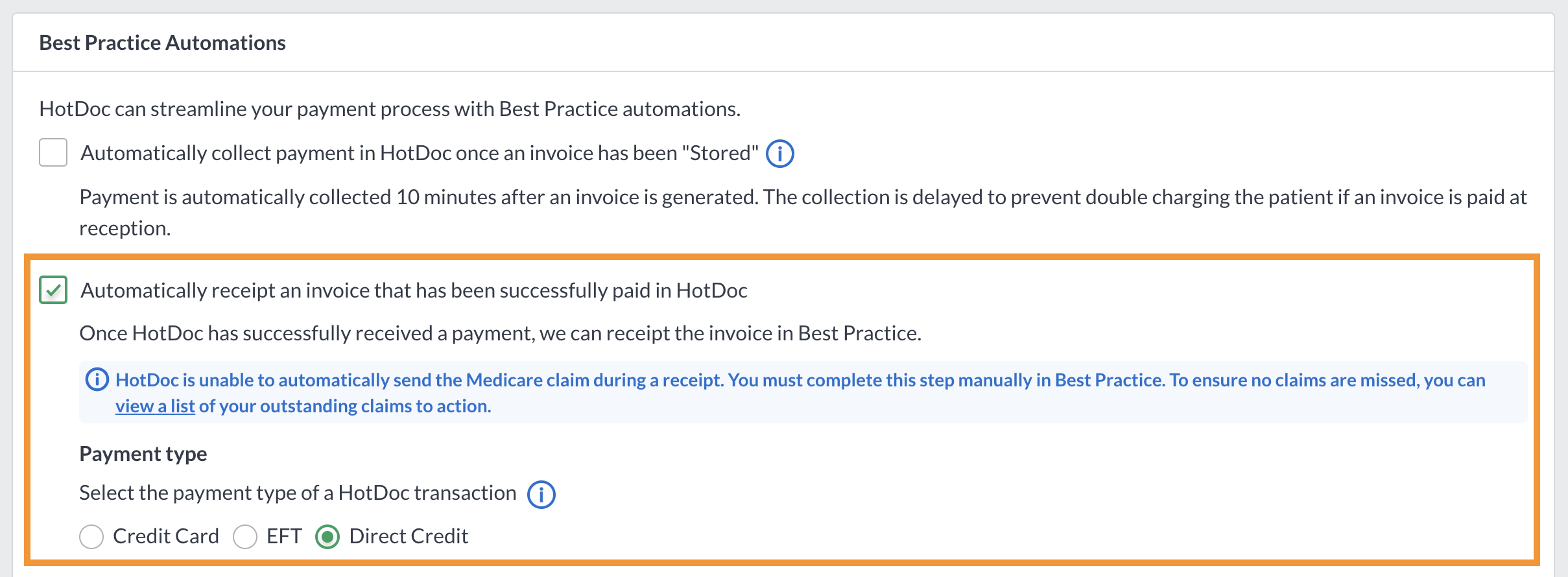 Why didn't an invoice automatically receipt that has been successfully ...