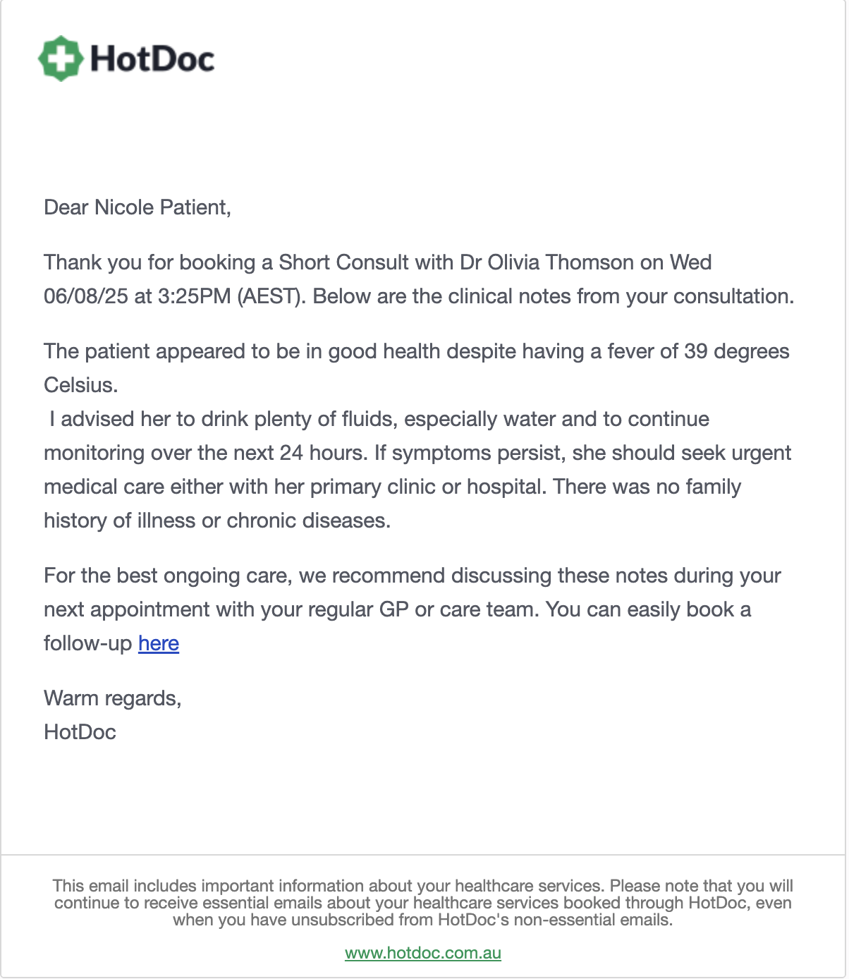 How Do I Action Patient Notes from a Telehealth On Demand Appointment ...