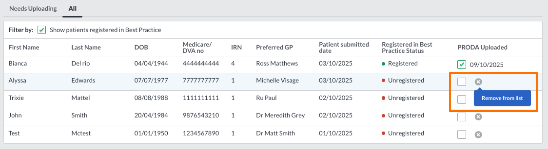 How to manage MyMedicare Form submissions in the Dashboard – HotDoc Support