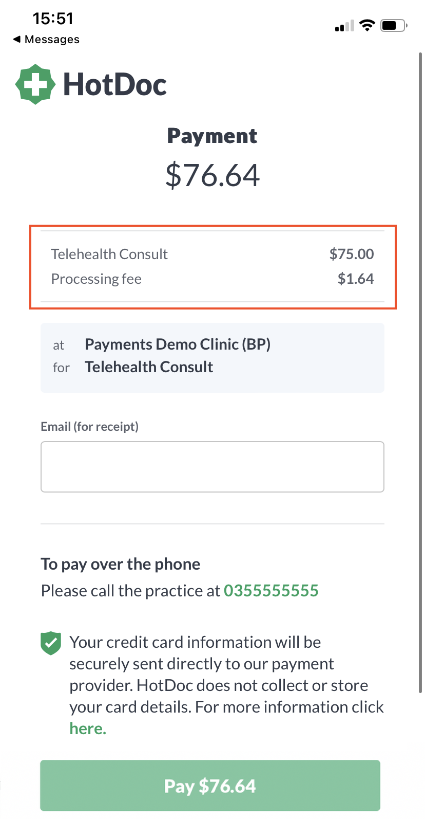How to create, refund or cancel a HotDoc 'Payment Request' – HotDoc Support