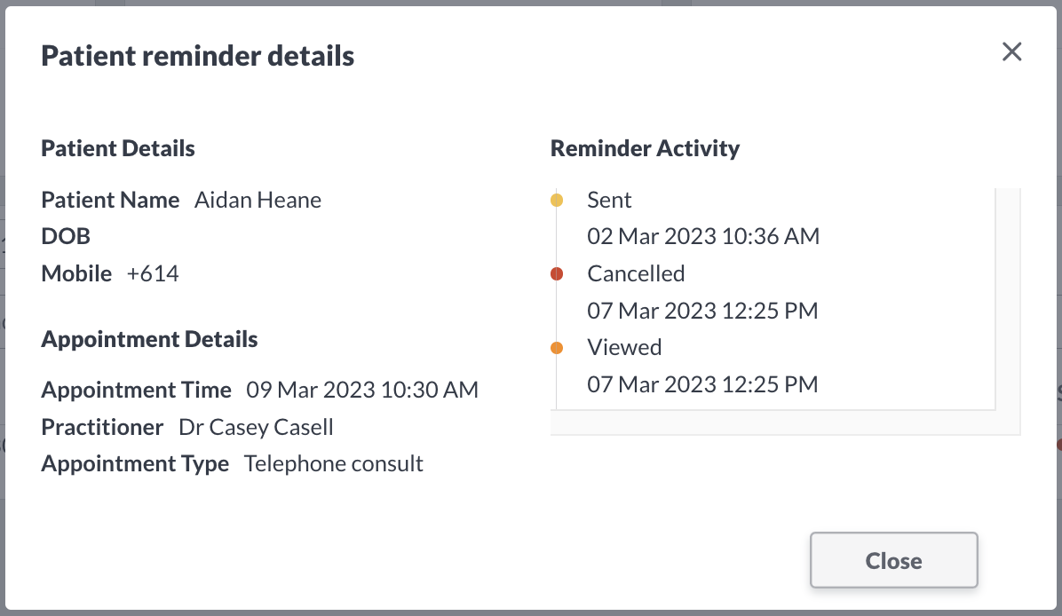 How can I view the history of my sent appointment reminders? – HotDoc ...