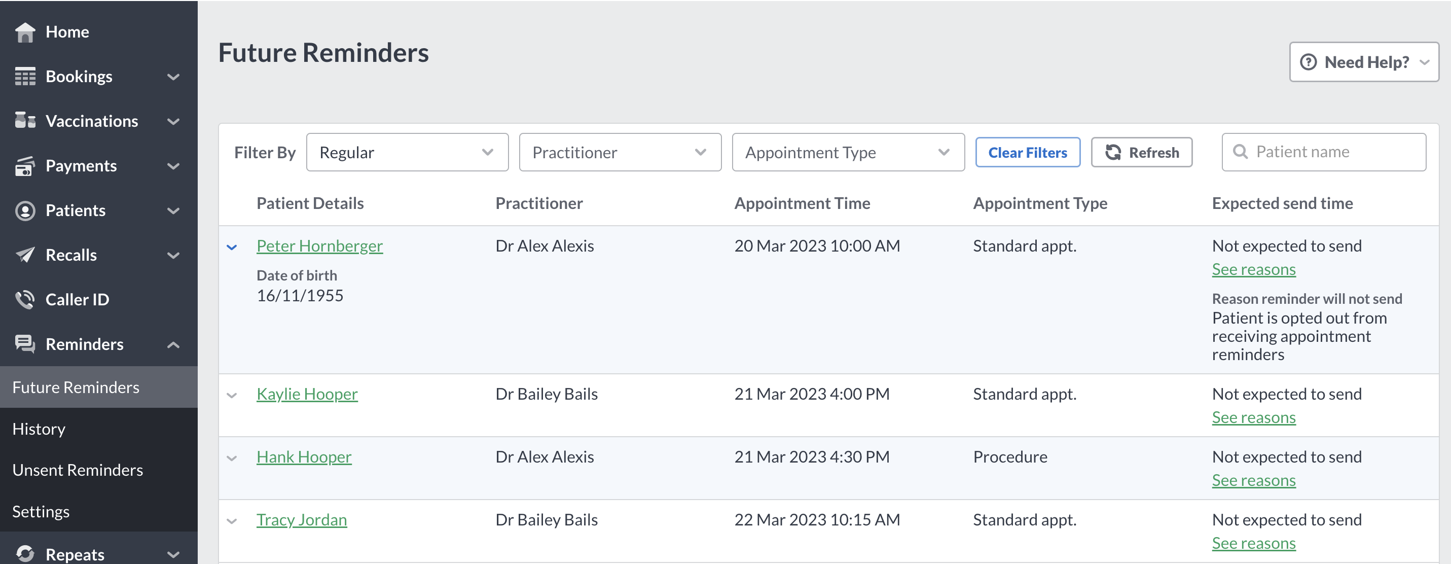 Getting Started with Reminders – HotDoc Support