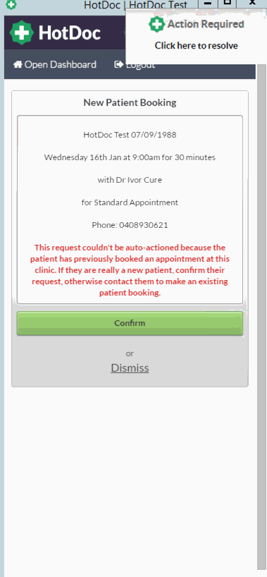 How to Process Appointments in the Sidebar – HotDoc Support