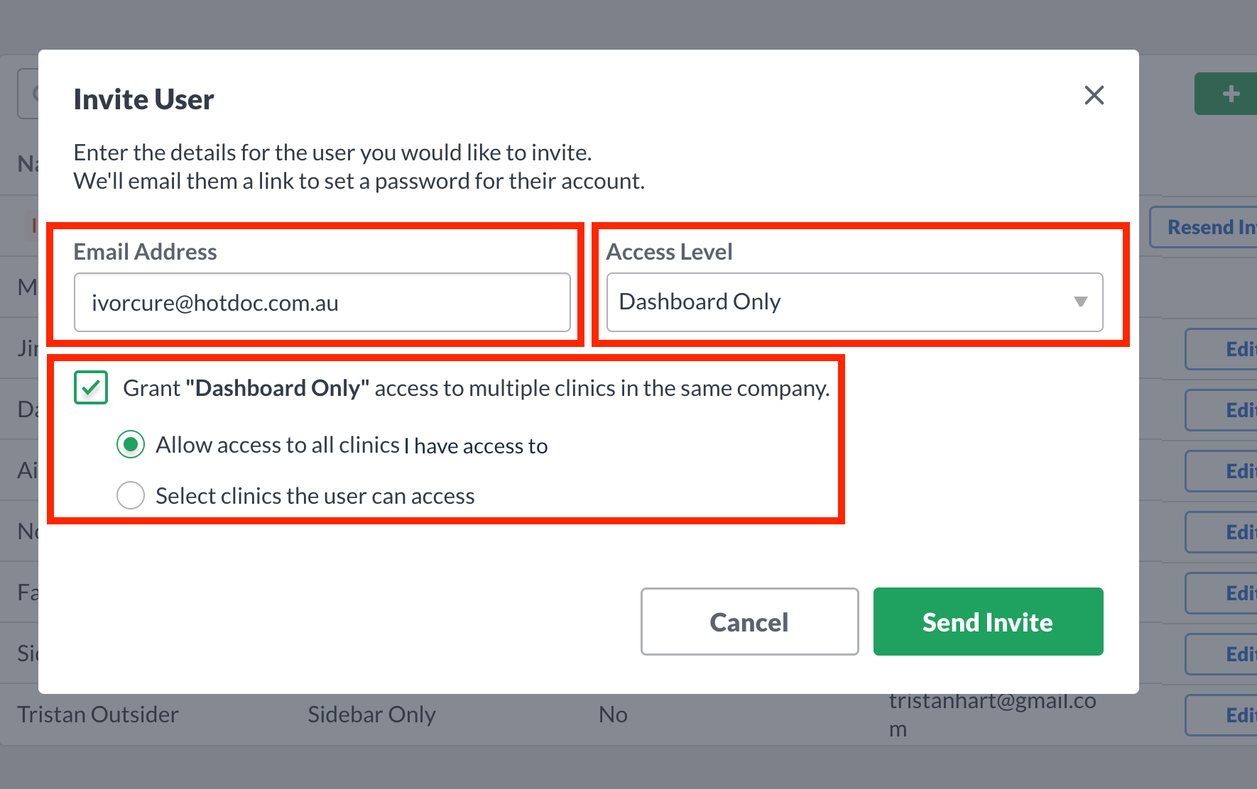 How to switch between Dashboards (Dashboard Switching) – HotDoc Support
