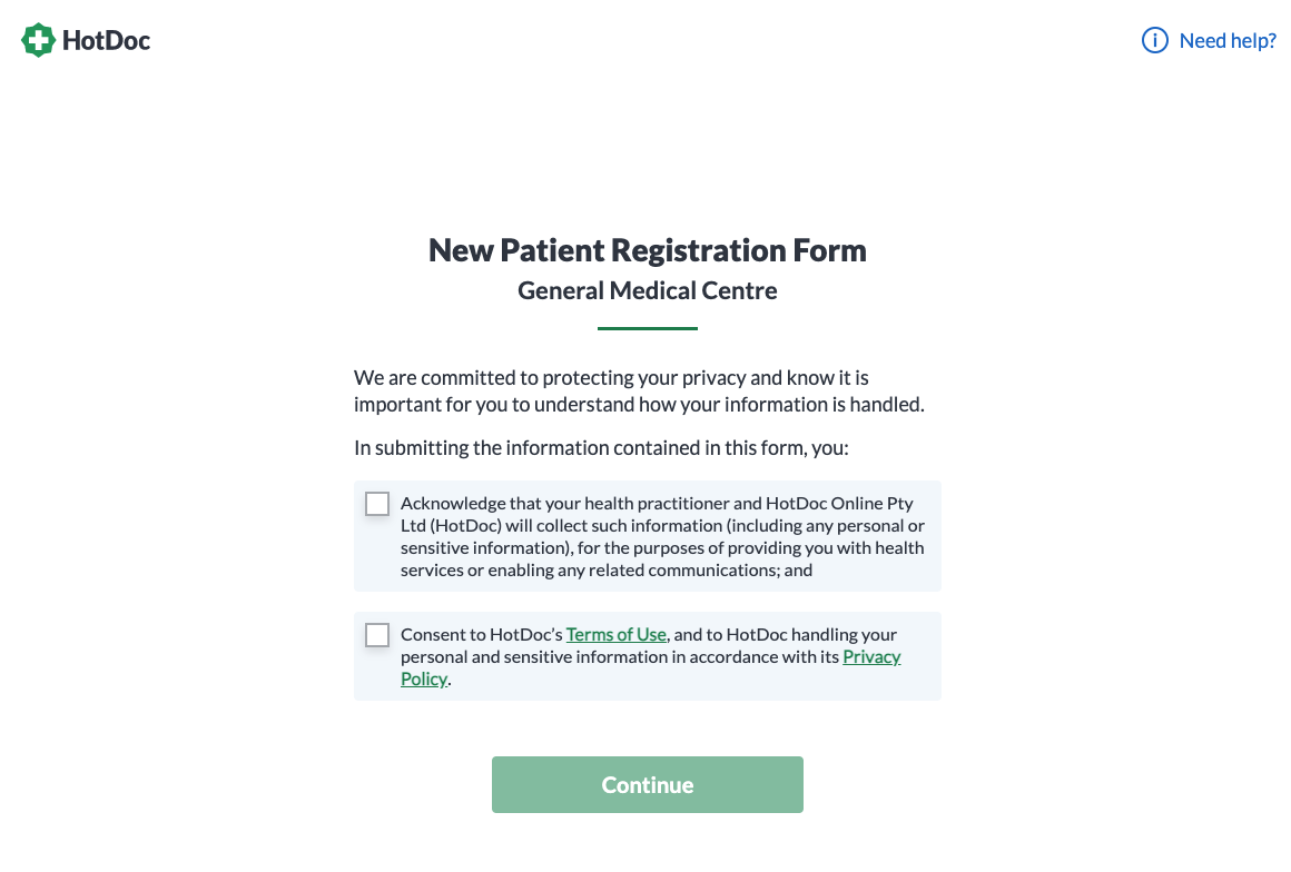 Getting Started with HotDoc Forms – HotDoc Support