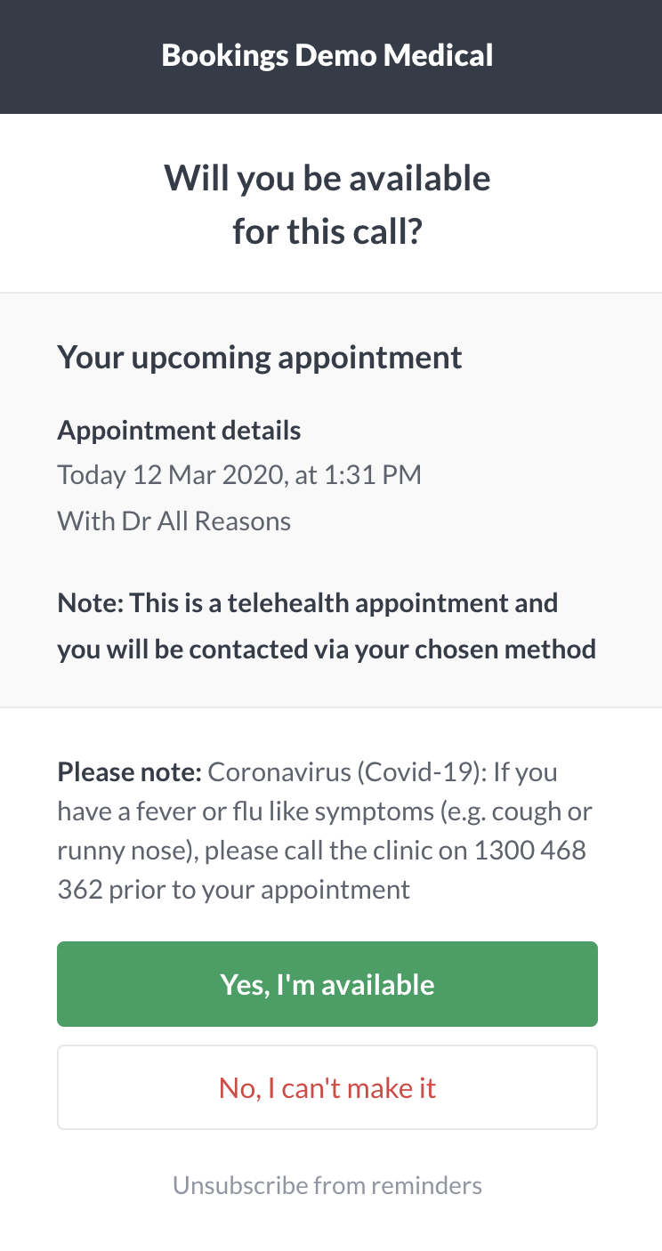 How to create and manage Telehealth appointments – HotDoc Support