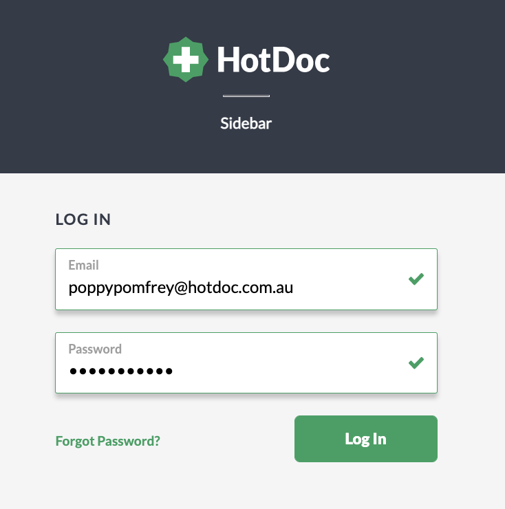 How to download the HotDoc Sidebar – HotDoc Support