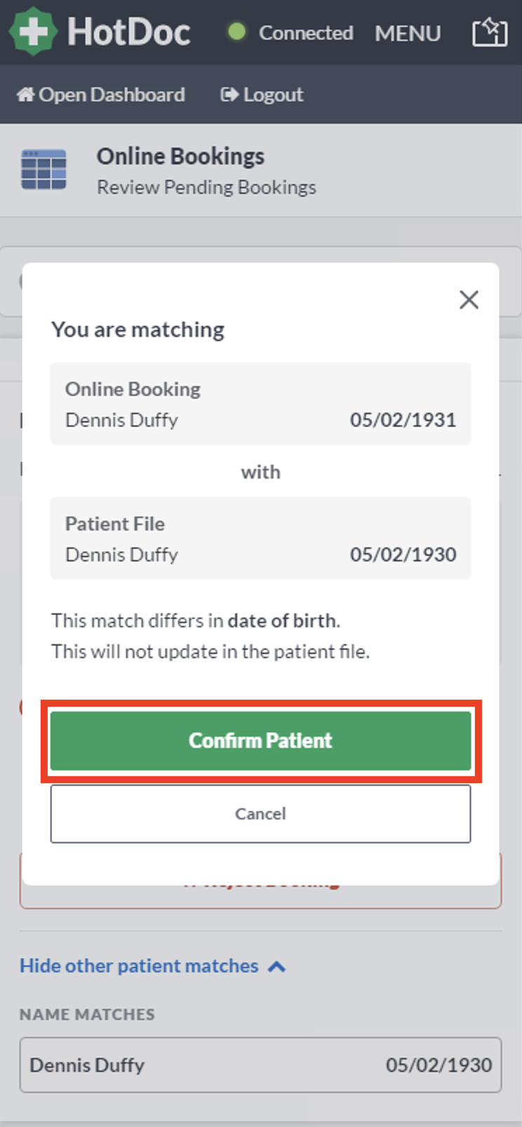 How to configure a practitioner to accept bookings from their existing patients only – HotDoc ...