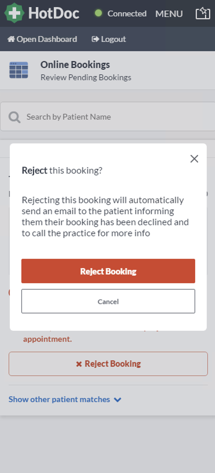 How to configure a practitioner to accept bookings from their existing ...